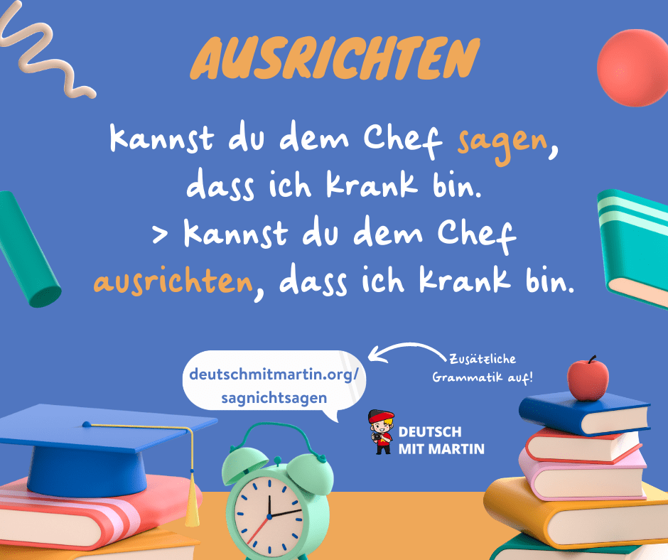 11-sagen-ausrichten – Deutsch mit Martin