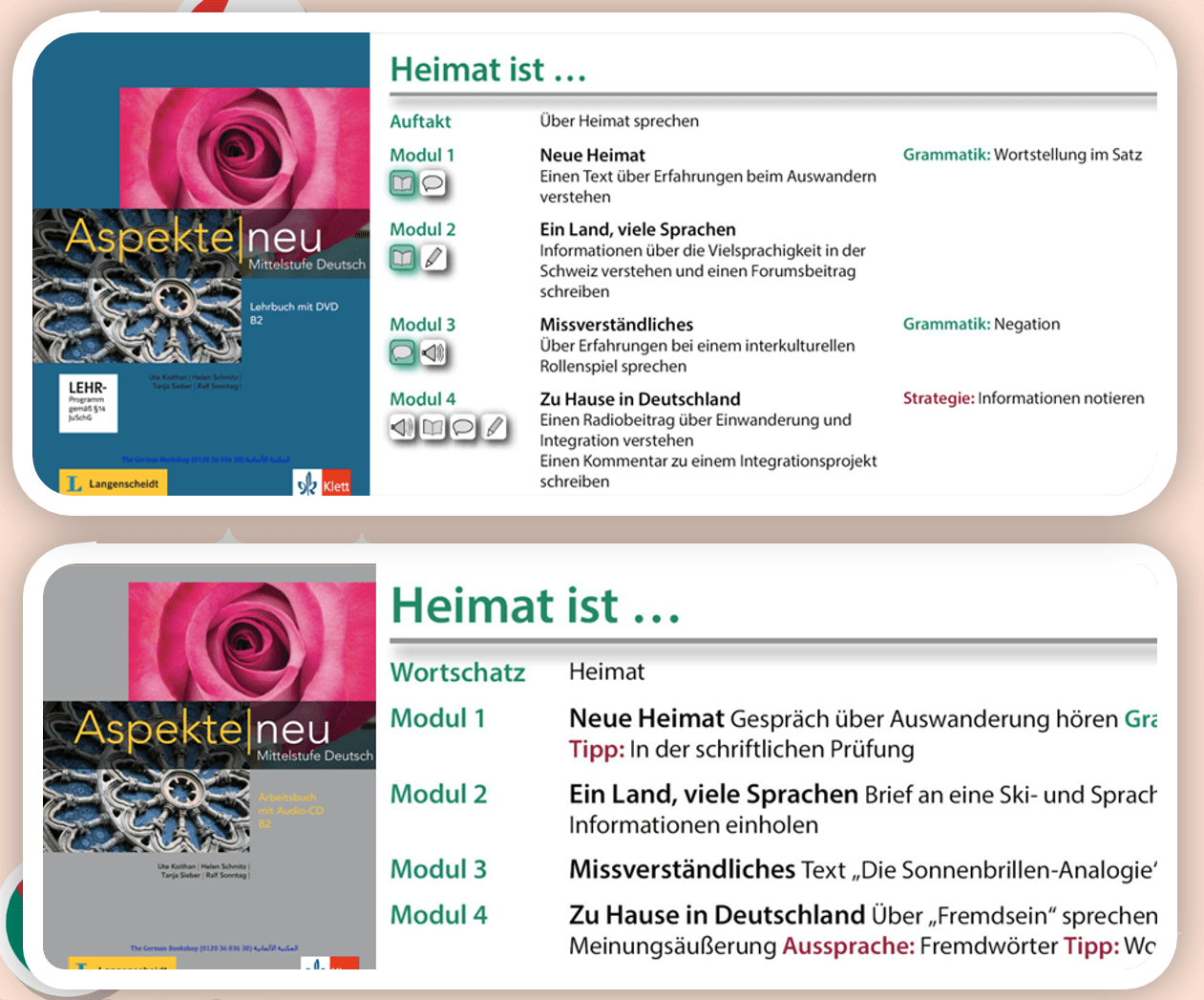 Aspekte Neu anleitung – Deutsch mit Martin
